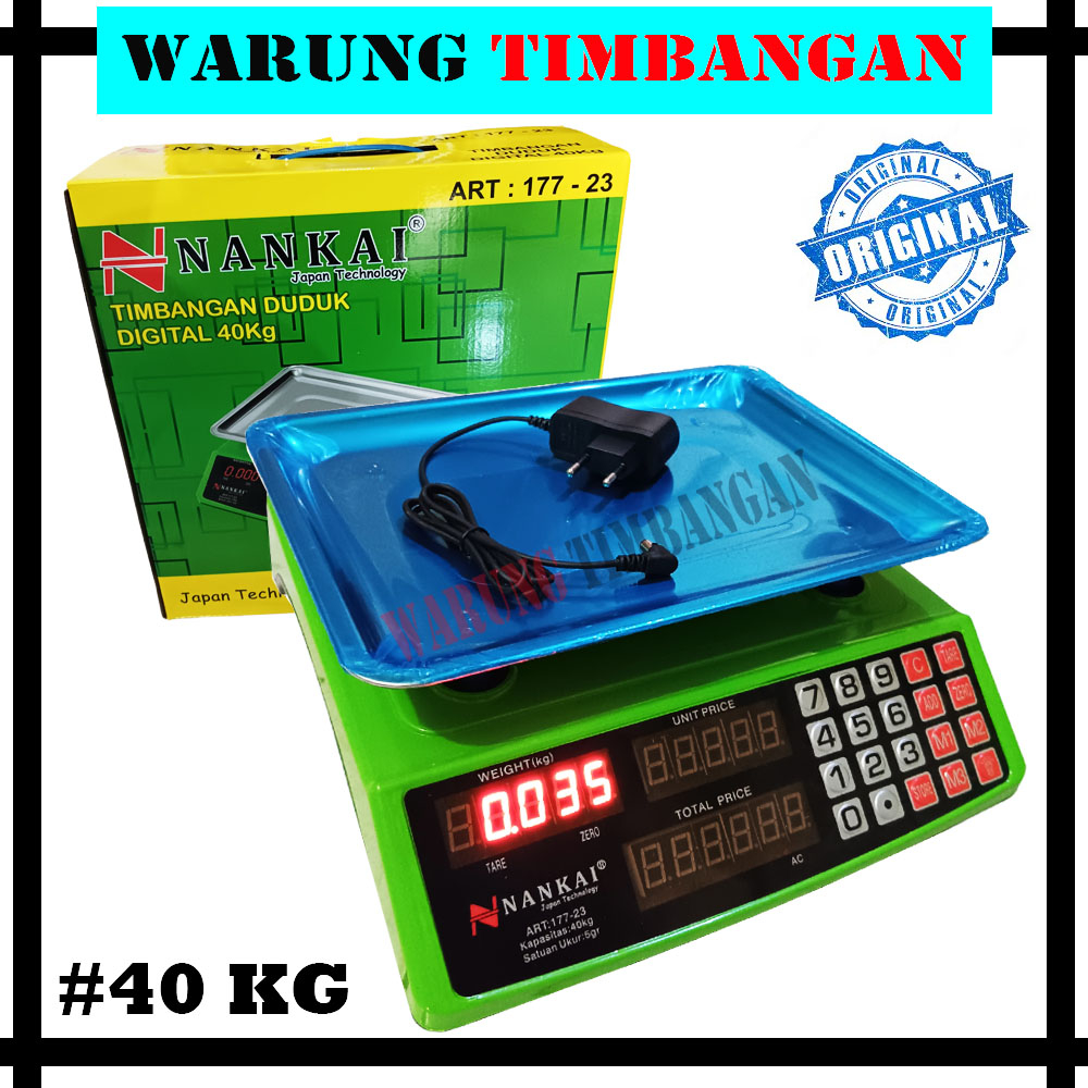 Jual BISA COD BOS!! PROMO TIMBANGAN DIGITAL 40 KG NANKAI TIMBANGAN ...