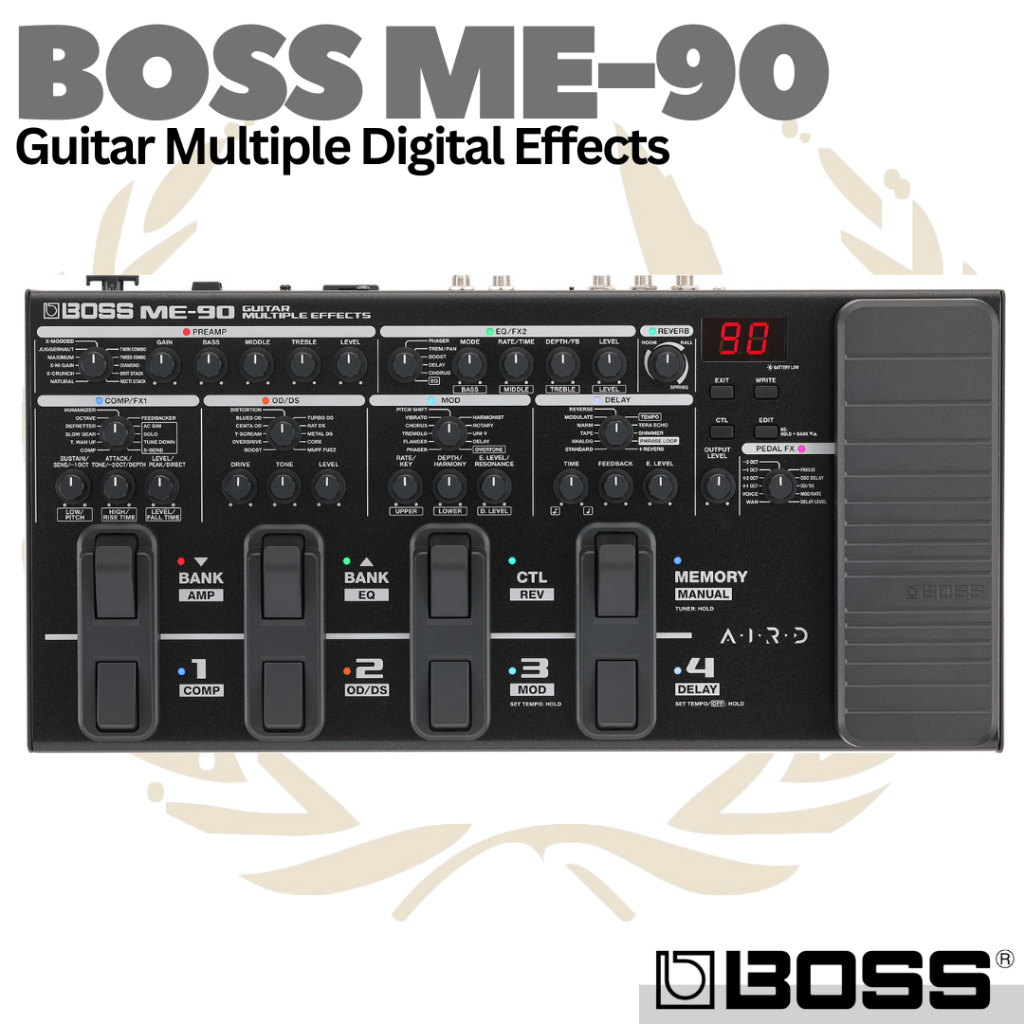 Jual BOSS ME-90 Guitar Multiple Digital Effects | Efek Gitar Pedal ME90 ...