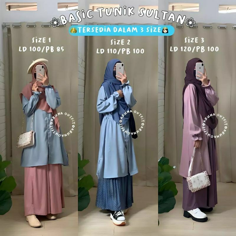 Jual BASIC TUNIK SULTAN | Shopee Indonesia