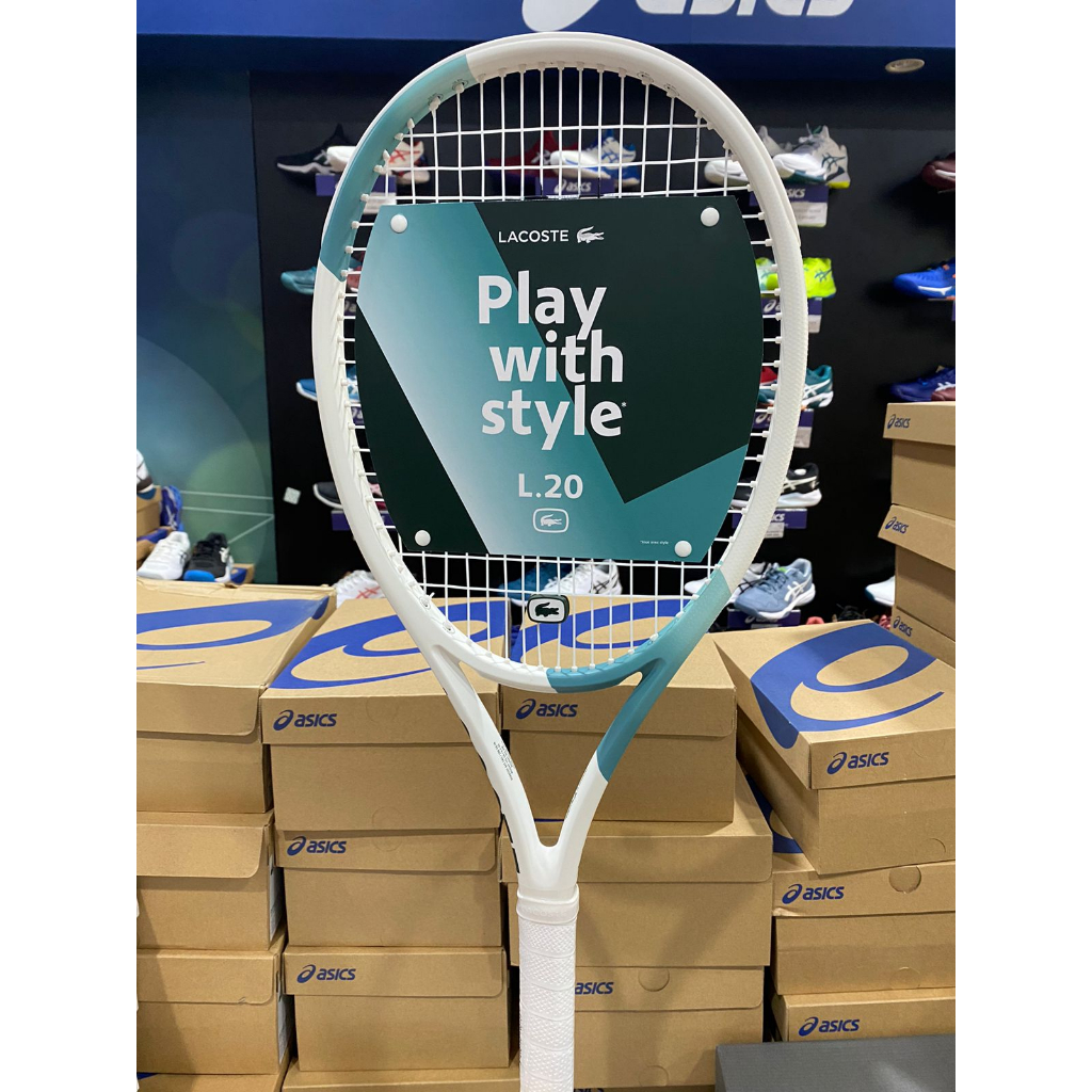 Jual Raket Tenis Tecnifibre Lacoste L20 [275 gram / 100 inc] | Shopee ...