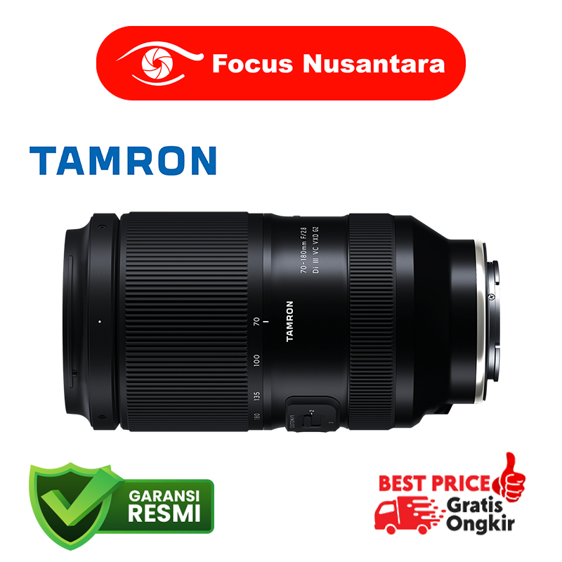 Jual Tamron 70-180mm f2.8 Di III VC VXD G2 for Sony FE Mount 70-180 mm ...