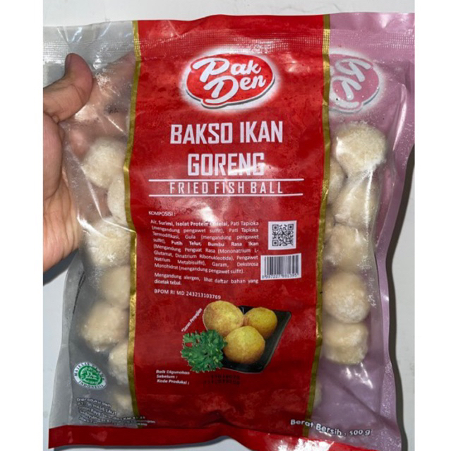 Jual PAK DEN BAKSO IKAN GORENG 500gr | Shopee Indonesia