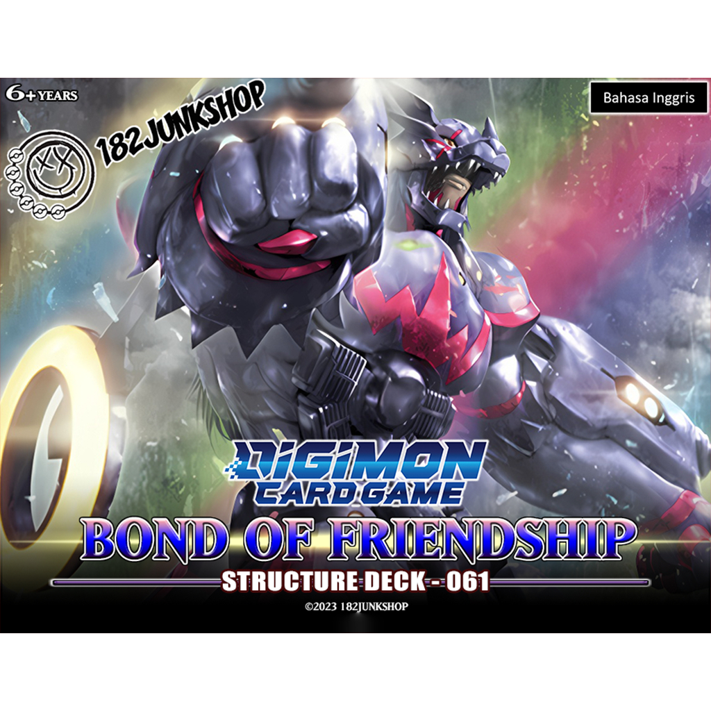 Jual Deck Digimon Card Game 061 - Gabumon Bond Of Friendship Deck - Non ...