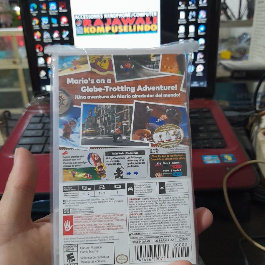 Jual Super mario odyssey Pure Usa Nintendo switch | Shopee Indonesia