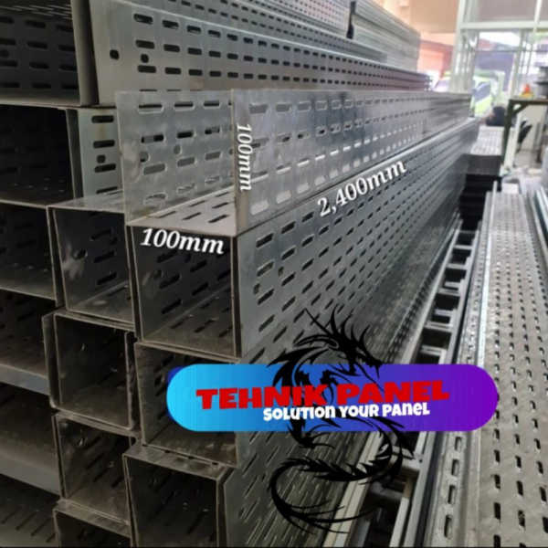 Jual Kabel Tray 100x100x2400mm Electro/Hotdip Galvanis Tipe C dan Tipe ...