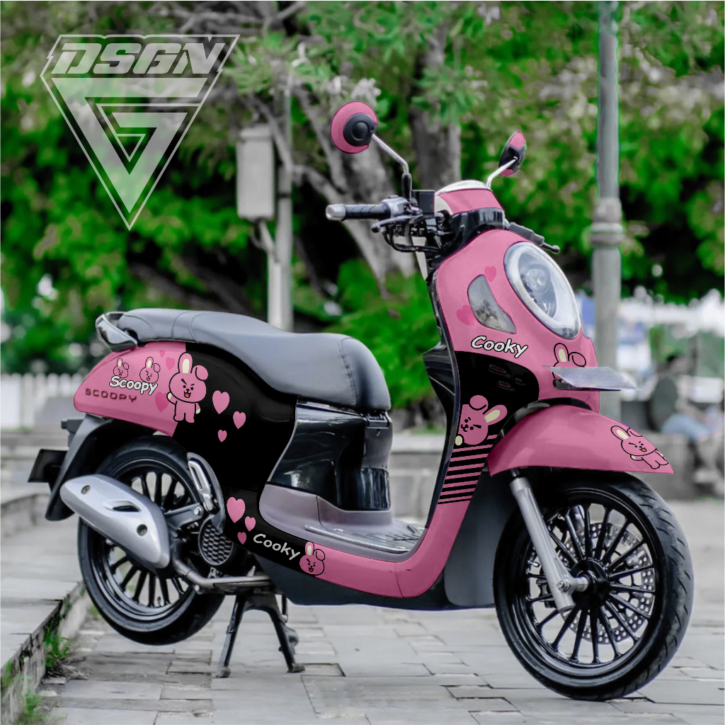Jual Decal sticker scoopy full body FI scopy dekal stiker 2017 2018 2019 2020 2021 2022 scoopy ...