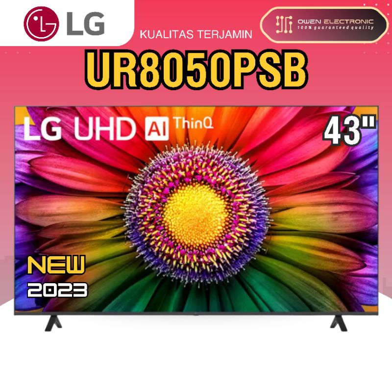 Jual LG 43UQ8050PSB LED TV UHD 4K 43 inch 43UQ8050 UQ8050 LG 43UR8050 | Shopee Indonesia