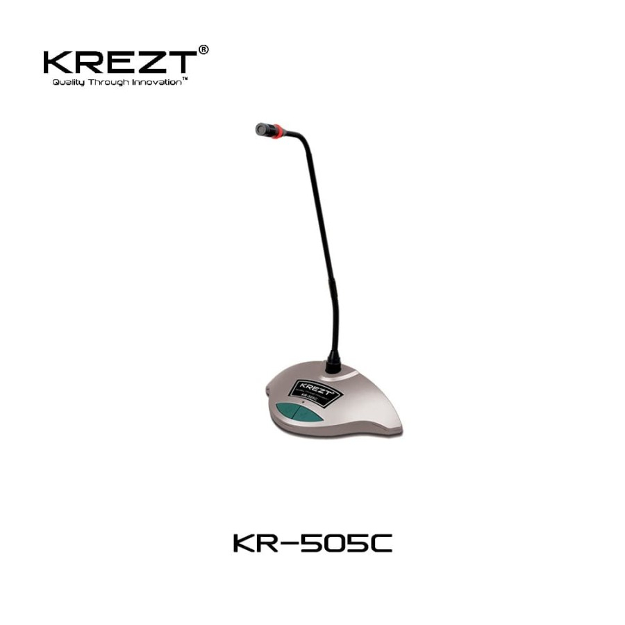 Jual MIC KREZT KR 505C MICROPHONE PODIUM MEJA KR505C CONFERENCE KR505 C ...
