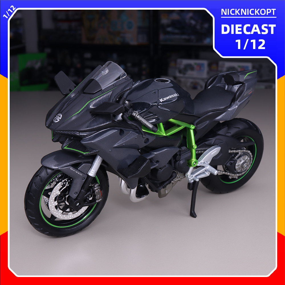 Jual Miniatur Motor Maisto 1:12 Kawasaki Ninja H2R 2022 Diecast Skala 1:12 Mainan Koleksi ...