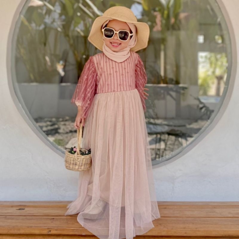 Jual GAMIS ANAK RAYYANA / GAMIS TUTU/ DRESS TUTU ANAK / BAJU PESTA ANAK ...