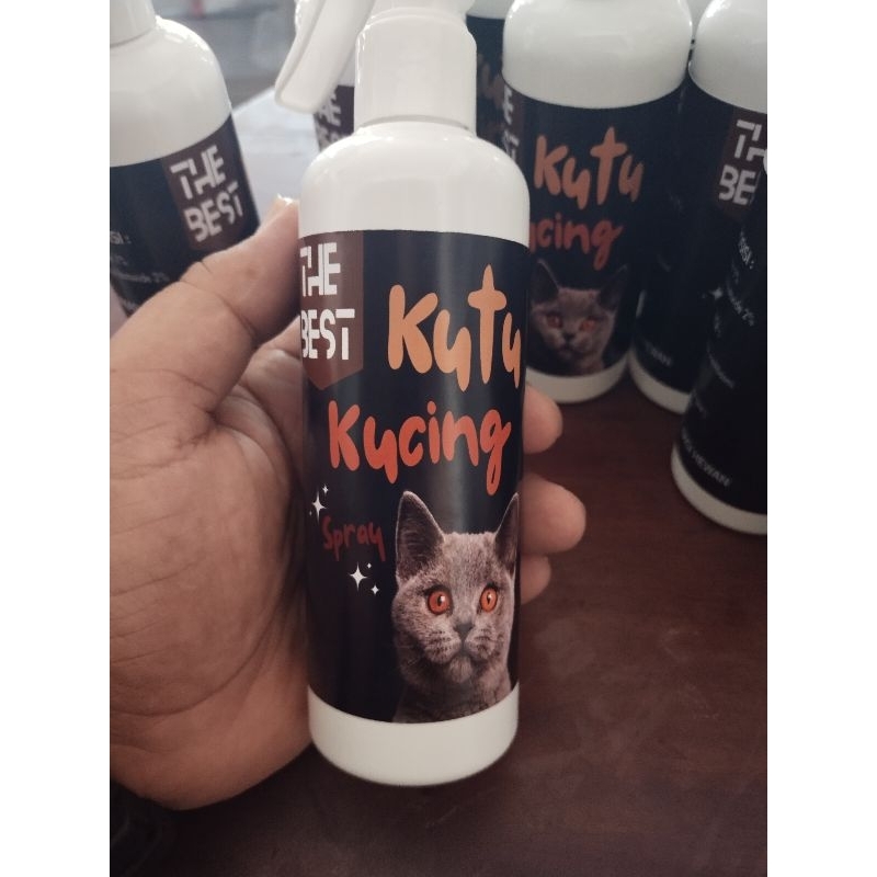 Jual Obat kutu kucing 250 spray aman terjilat THE BEST | Shopee Indonesia