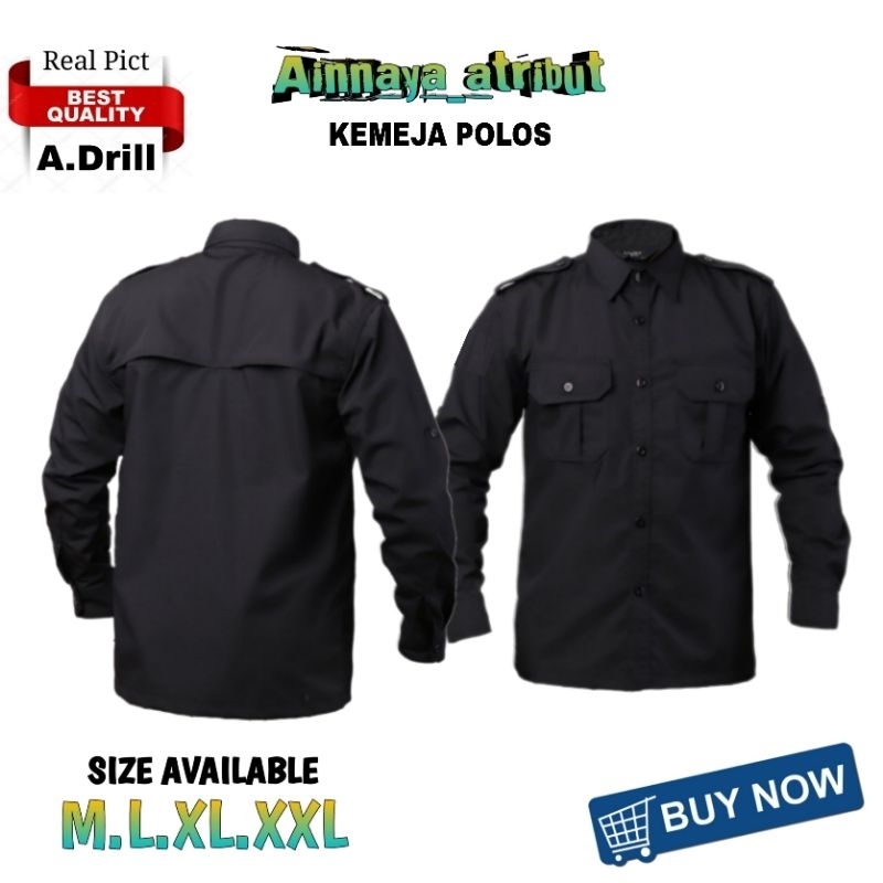 Jual KEMEJA PDL/PDH POLOSAN BISA SATUAN | Shopee Indonesia