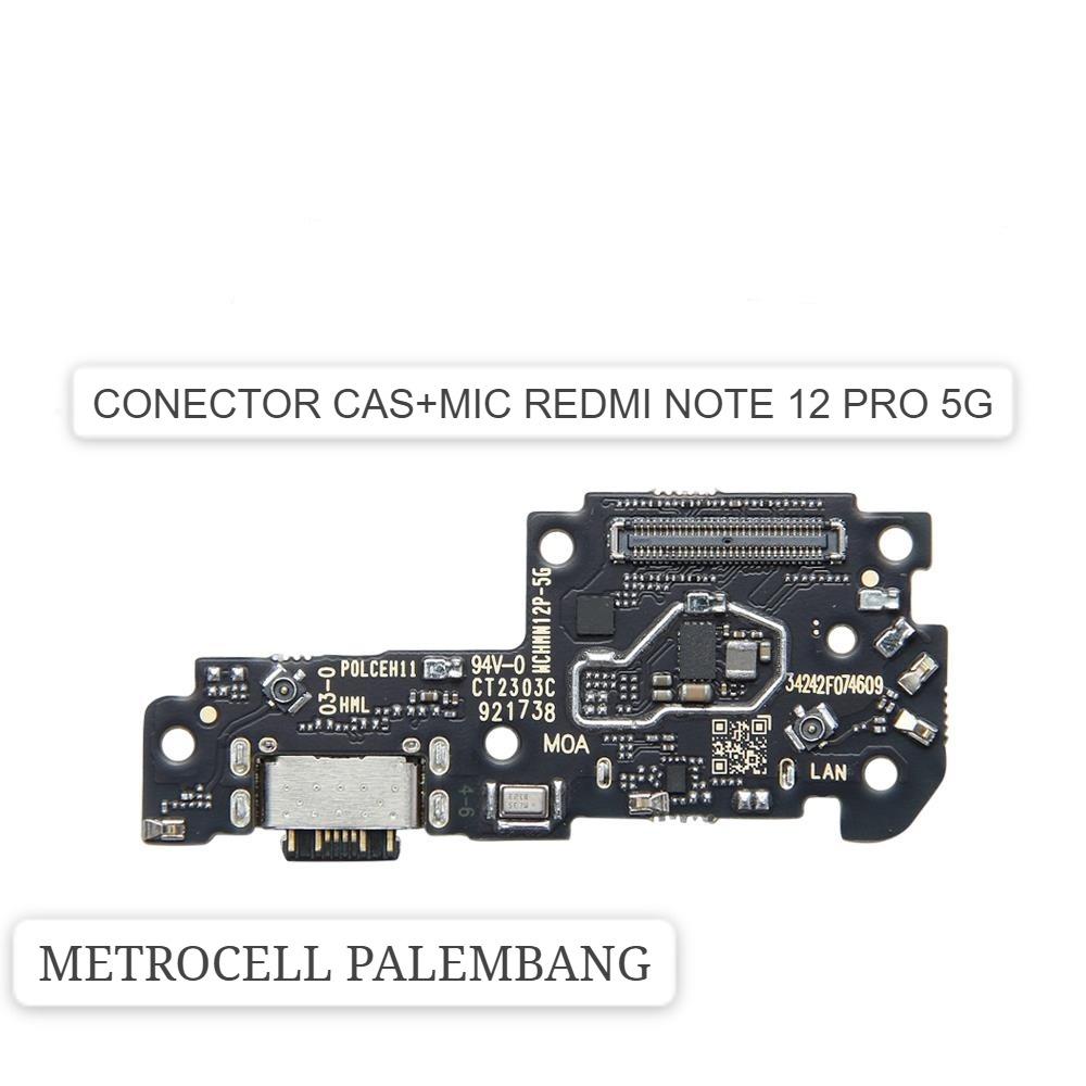 Jual CONECTOR CAS+MIC REDMI NOTE 12 PRO 5G | Shopee Indonesia