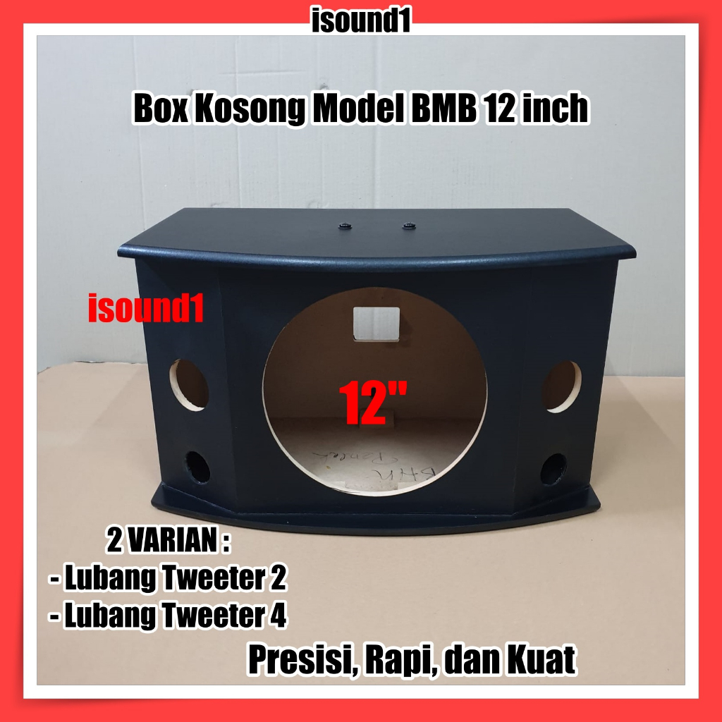 Jual BOX SPEAKER KOSONG 12 INCH 12" 12IN 12INCH MODEL BOK BMB | Shopee ...