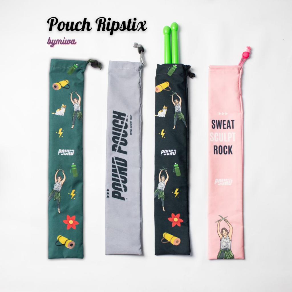 Jual READY Sarung Pouch Ripstix Poundfit TANPA Custom Nama | Shopee ...