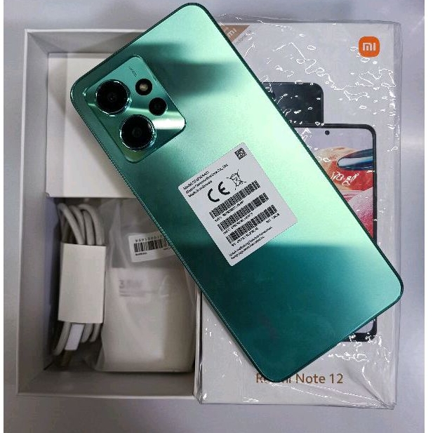 Jual XIAOMI REDMI NOTE 12 RAM 6GB/128GB SECOND GARANSI RESMI | Shopee ...