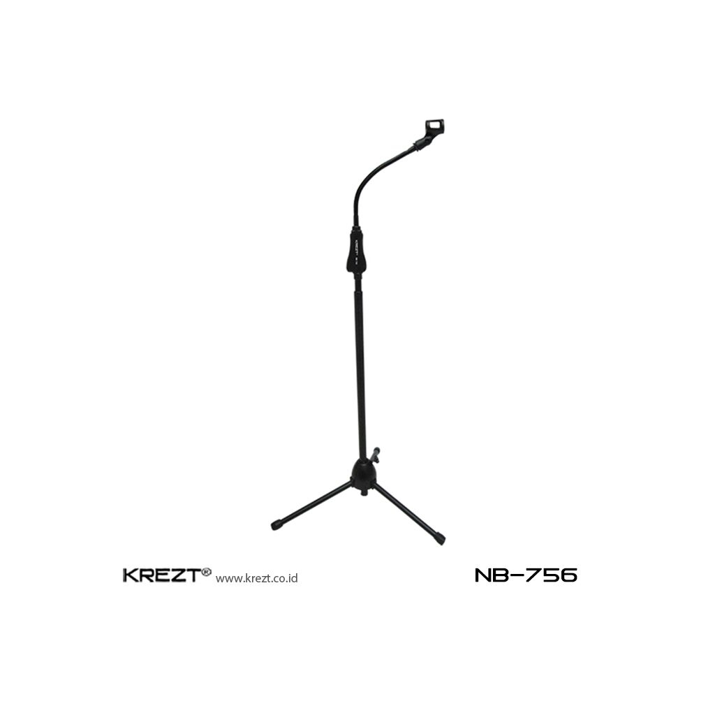 Jual Stand Lantai Microphone KREZT NB 756B Stand Mic NB756B | Shopee ...