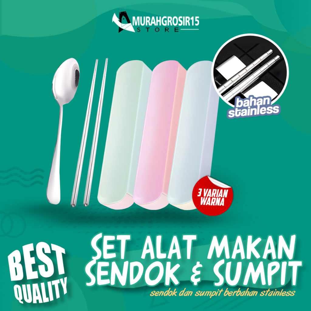 Jual Alat makan Set Alat Makan Stainless Steel | Shopee Indonesia