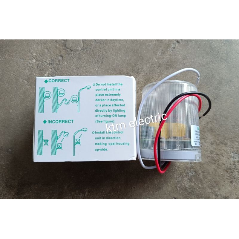 Jual Fitting sensor lampu jalan/photo electric street lighting control ...