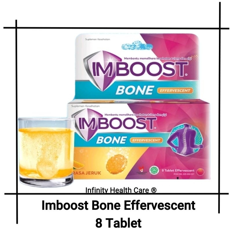 Jual Imboost Bone Effervescent 8 Tablet | Vitamin Tulang | Shopee Indonesia