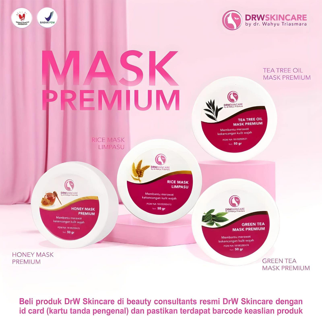 Jual MASK LIMPASU DRW SKINCARE - MASKER WAJAH BERJERAWAT, MASKER WAJAH KOMEDO, MASKER WAJAH ...