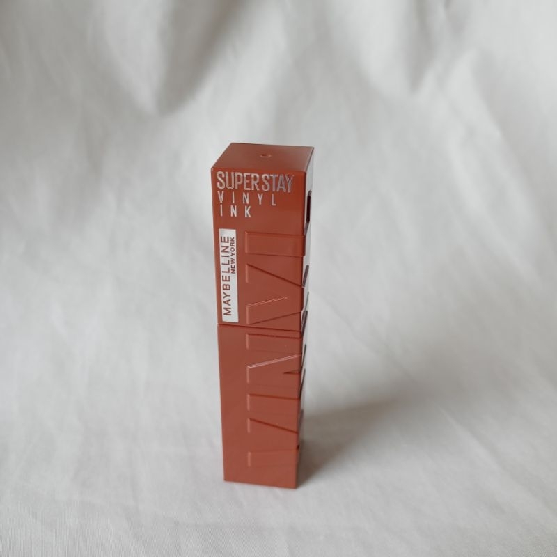 Jual maybelline superstay vinyl ink - peppy (115) // preloved | Shopee ...