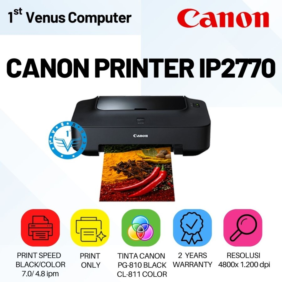 Jual PRINTER CANON PIXMA IP 2770 / CANON IP2770 IP-2770 PRINT ONLY ...