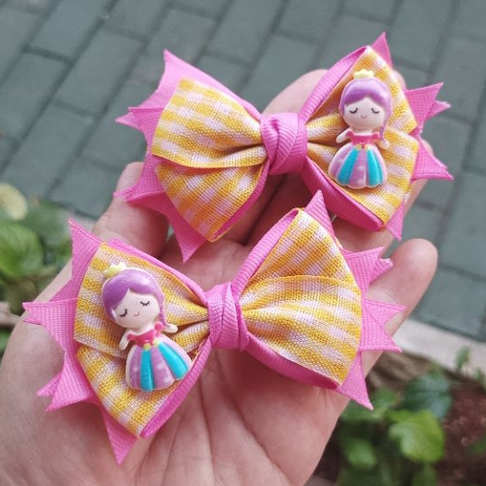Jual POBE_RIBBON || JEPIT RAMBUT ANAK (JRA-012) - Pita Kotak Karakter ...