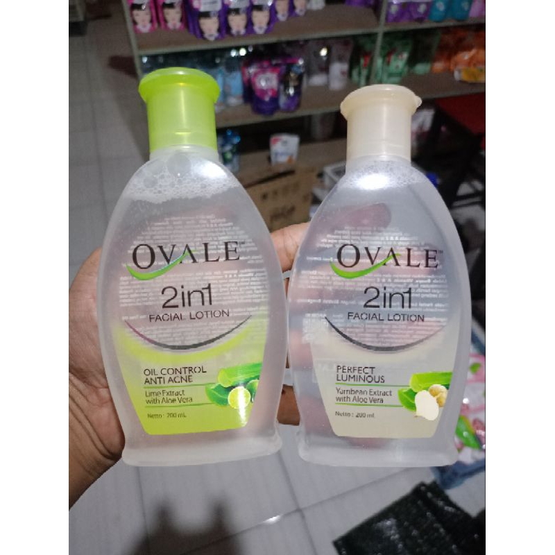 Jual Ovale 2 in 1 facial lotion 200ml | Shopee Indonesia