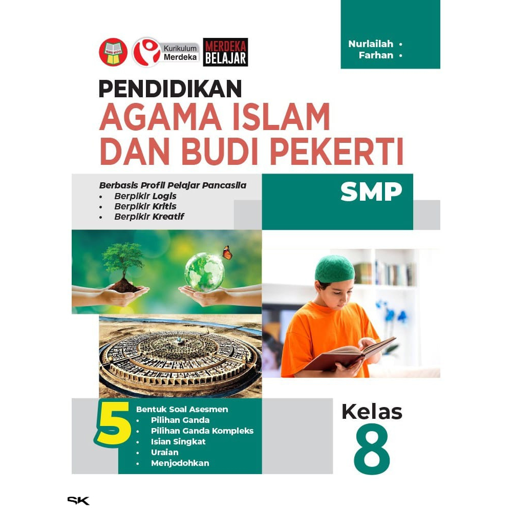 Jual BUKU PENDIDIKAN AGAMA ISLAM/PAI DAN BUDI PEKERTI UNTUK SMP KELAS 8/VIII KURIKULUM MERDEKA ...