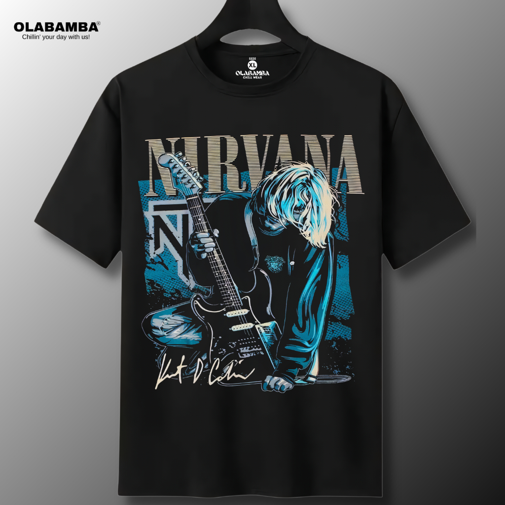 Jual KAOS BAND NIRVANA KURT COBAIN OLABAMBA | Kaos Distro Premium Pria ... Jual KAOS BAND NIRVANA KURT COBAIN OLABAMBA | Kaos Distro Premium Pria ...