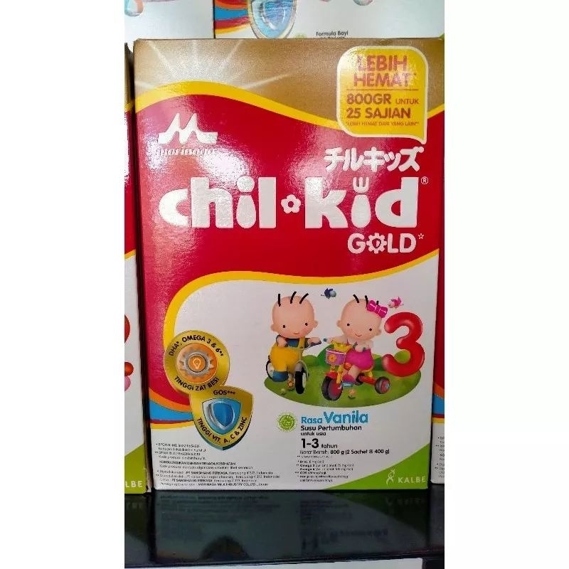 Jual Morinaga Chil-Kid 3 Gold Vanila/ Madu 800gr (1-3 Thn) | Shopee ...