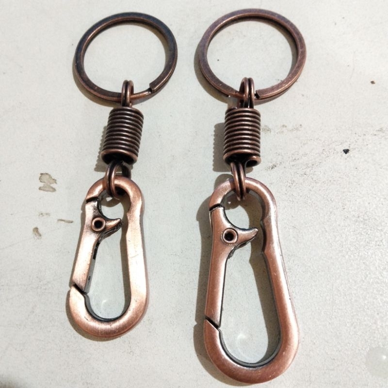 Jual GANTUNGAN KUNCI MODEL CANTOLAN BESAR DAN KECIL / BESI KAIT warna ...