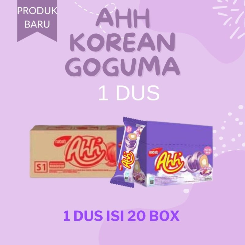 Jual Nabati Ahh Korean Goguma (4gr) 1 dus isi 10 box | Shopee Indonesia