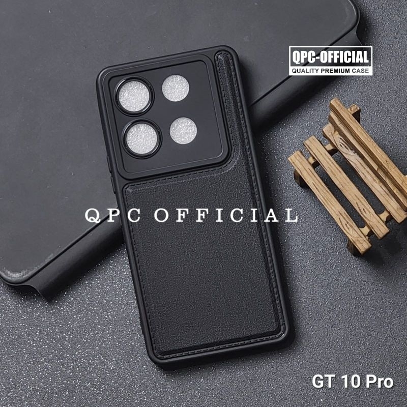 Jual Infinix Gt 10 Pro Case Leather Pro Kamera Black Case Infinix GT 10 ...