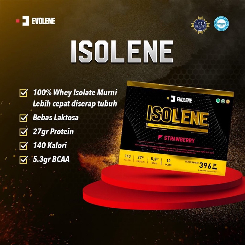 Jual ISOLENE WHEY ISOLATE 9 SACHET MIX RASA | Shopee Indonesia