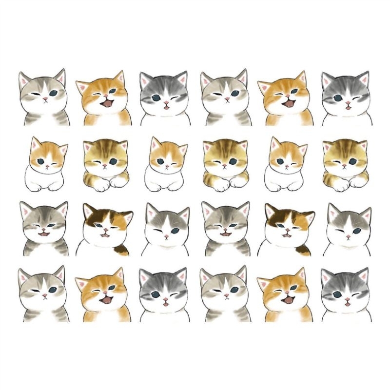 Jual Sticker kucing / sticker cat / sticker decoration / sticker ...