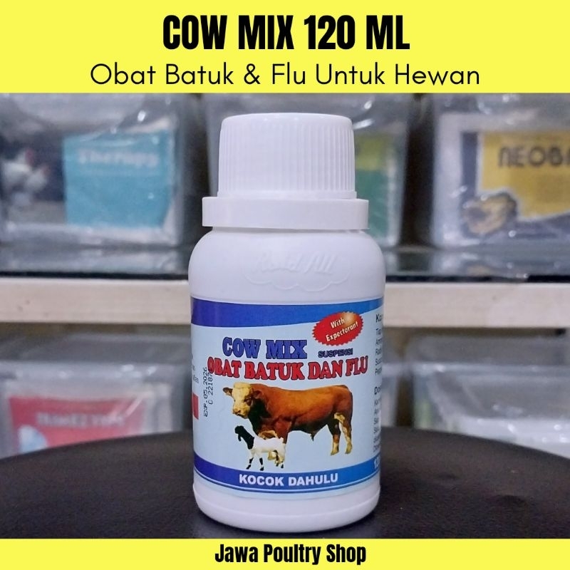 Jual COW MIX 120ML ORIGINAL RAID-ALL - Obat Batuk dan Flu Sapi, Kambing ...