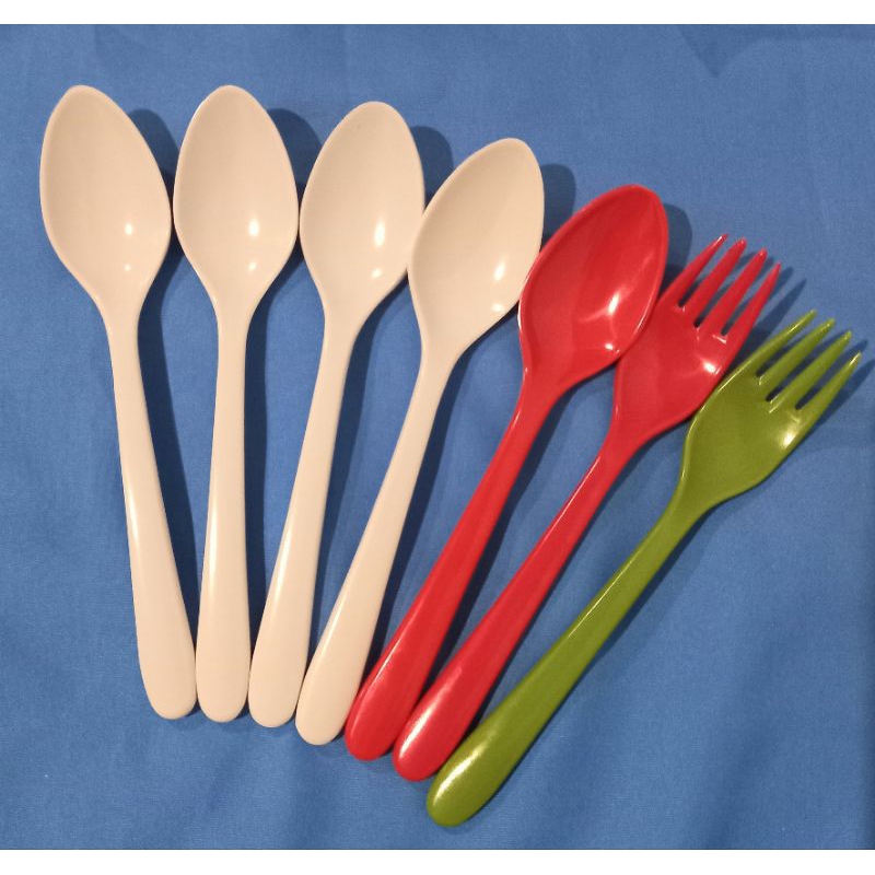 Jual GARPU MAKAN 18cm MELAMIN TEBAL(HARGA 3PC) | Shopee Indonesia