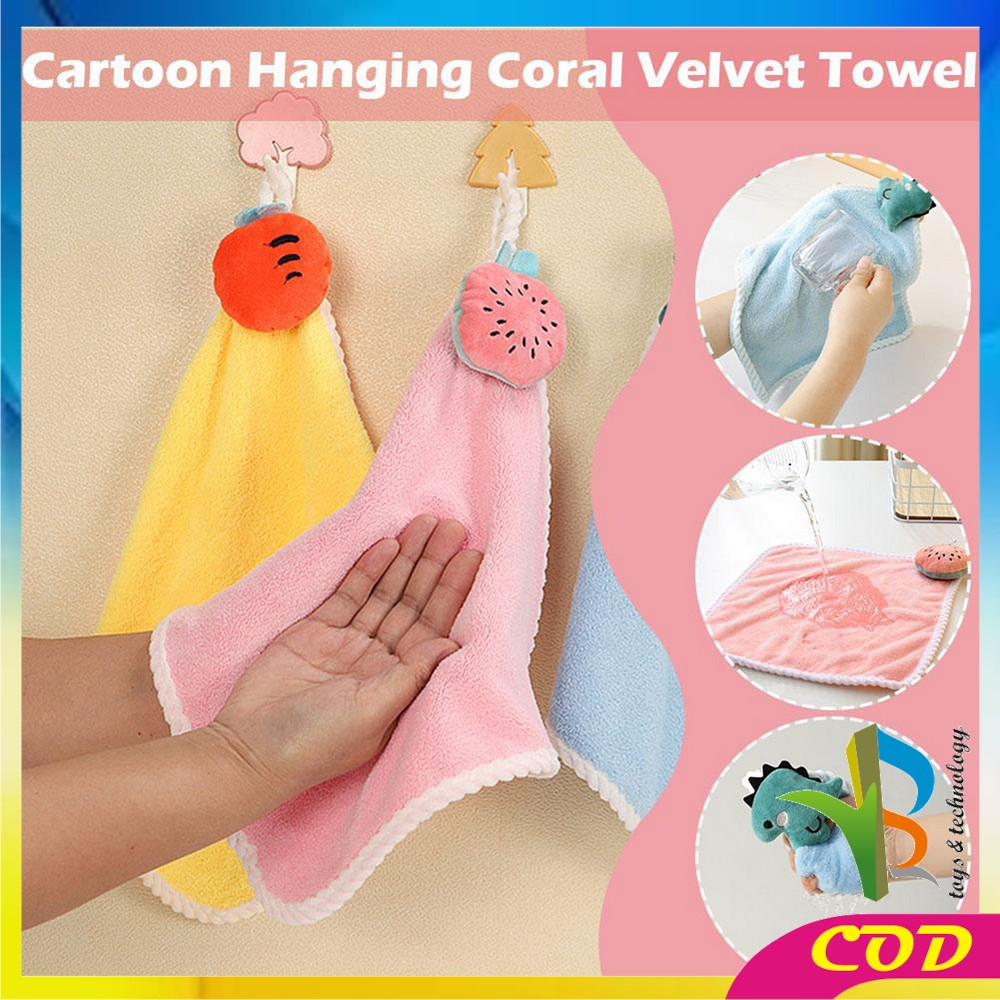 Jual RB-C964 Lap Tangan Gantung Karakter 3D Kain Lap Dapur / Lap Handuk ...