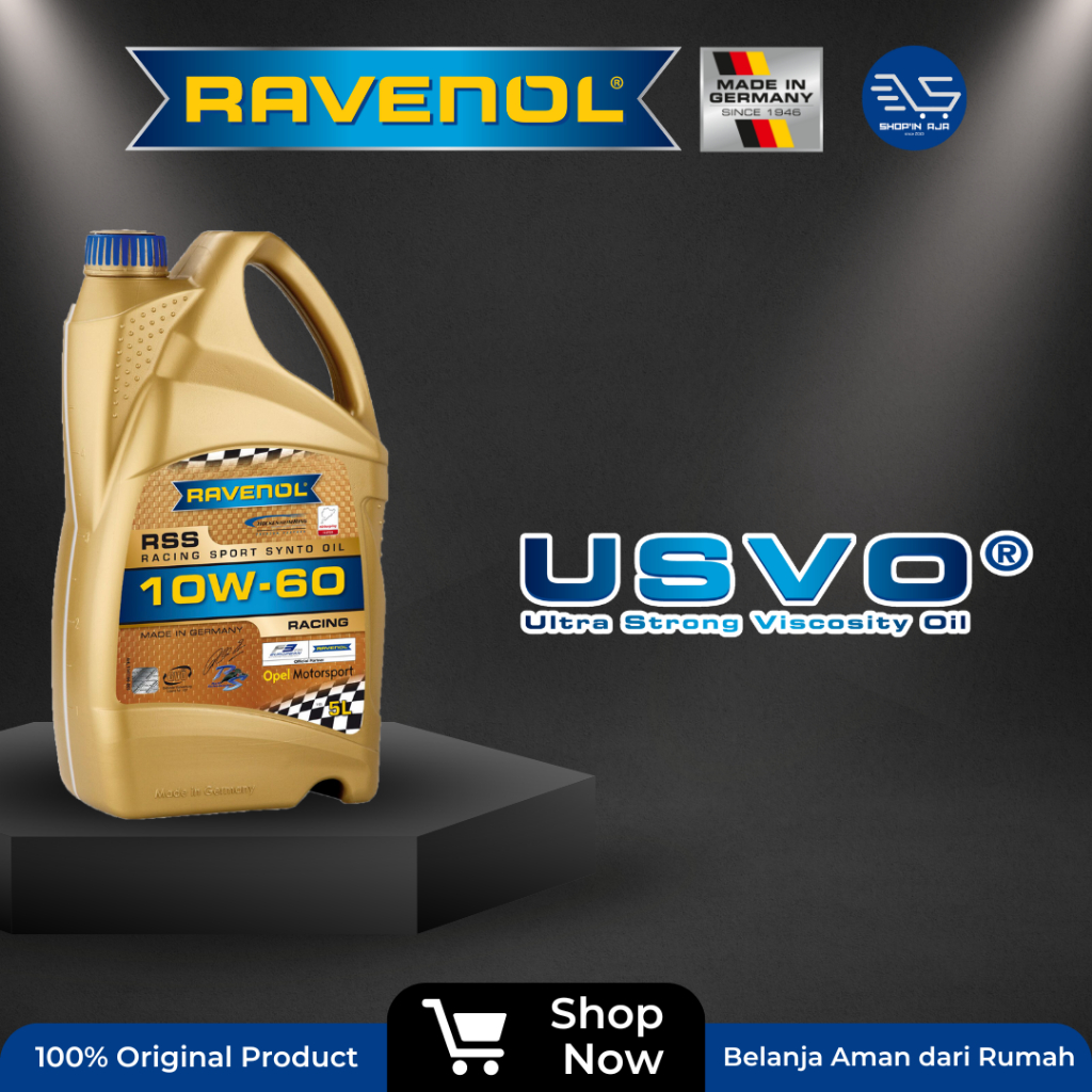 Jual OLI RAVENOL RSS 10W-60 (1 Liter) | Shopee Indonesia
