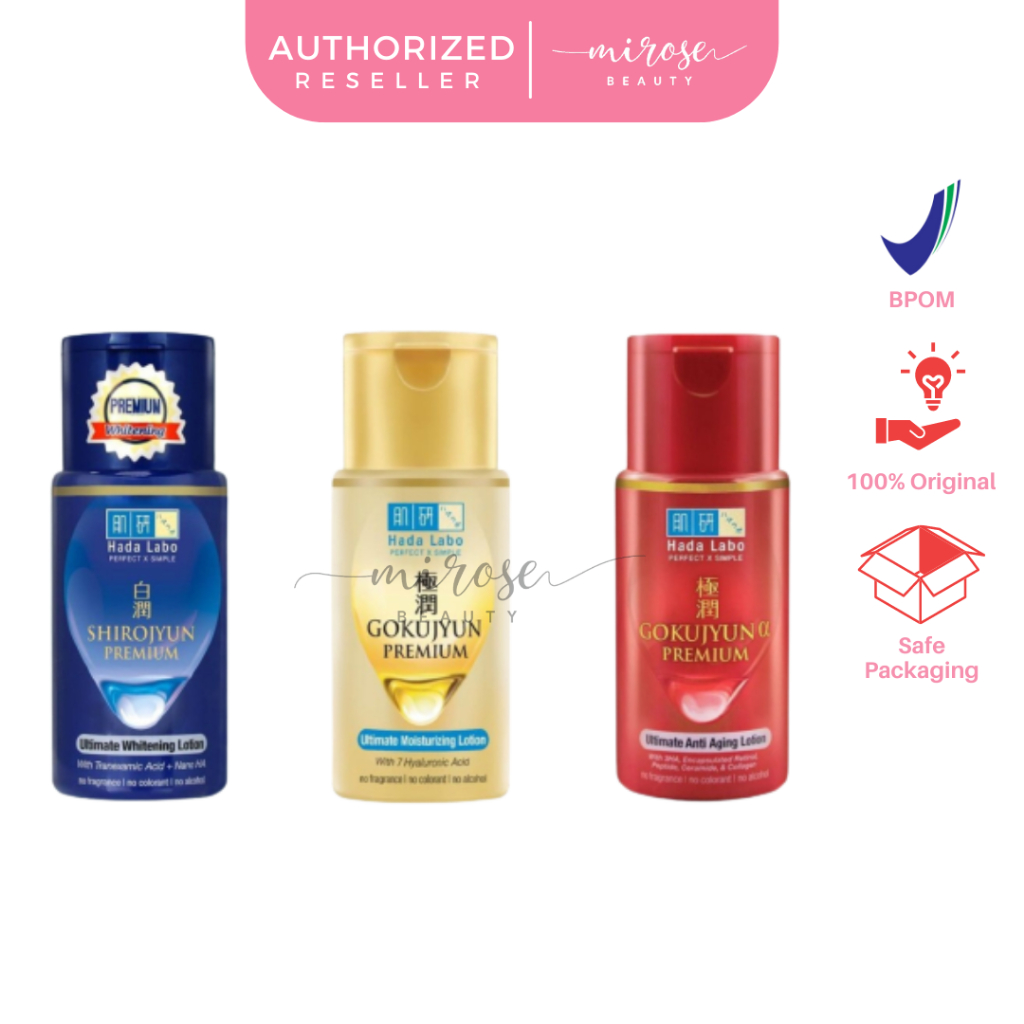 Jual Hada Labo Gokujyun Premium Ultimate Moisturizing Lotion Hadalabo ...