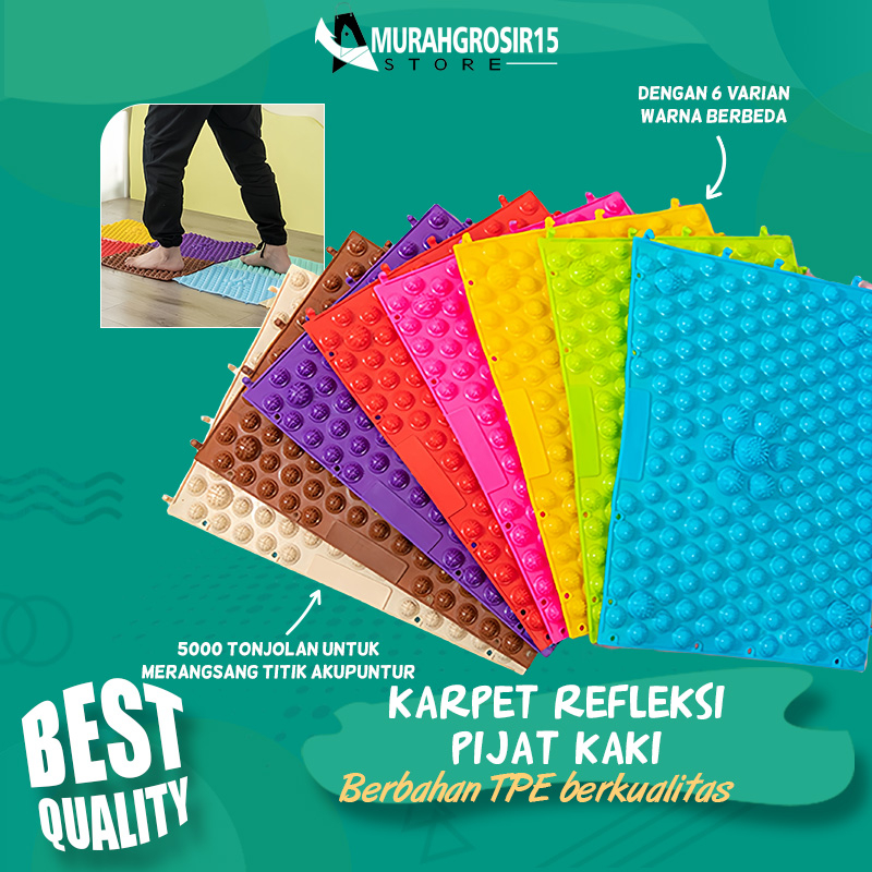 Jual Keset Pijat / Terapi Kaki / Alat Terapi Kaki / Karpet Refleksi ...