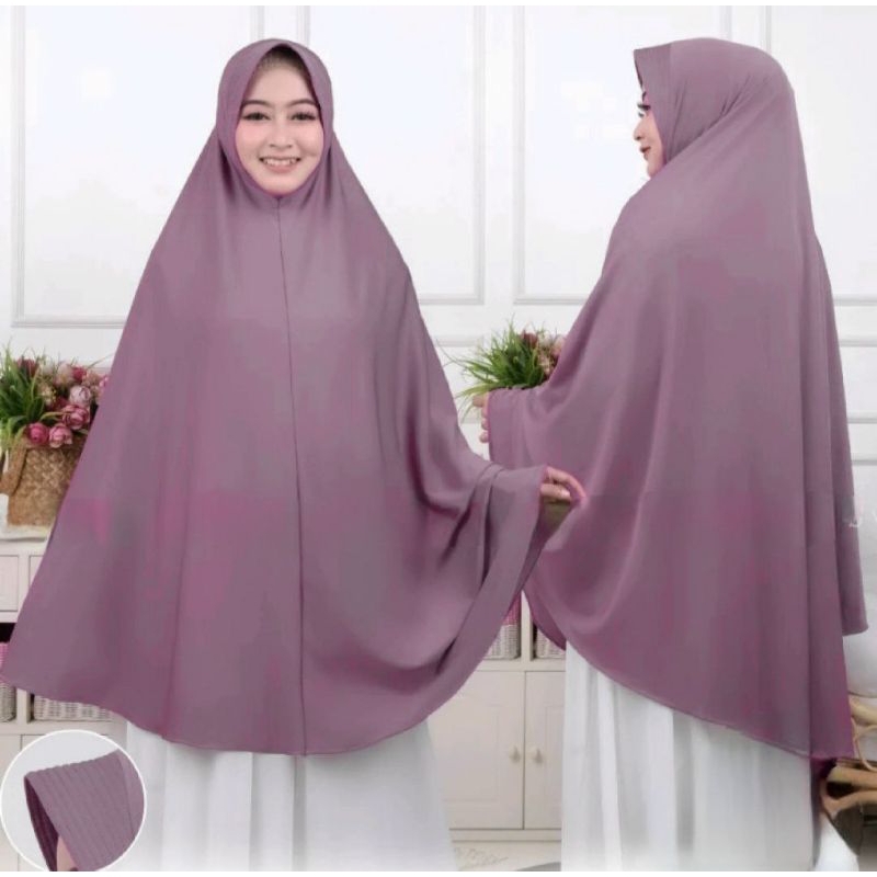 Jual VIRAL! (Bisa COD) Hijab Mukena Jumbo JILBAB JUMBO DEWASA XXXXL SYAR'I TERBARU jilbab haji ...