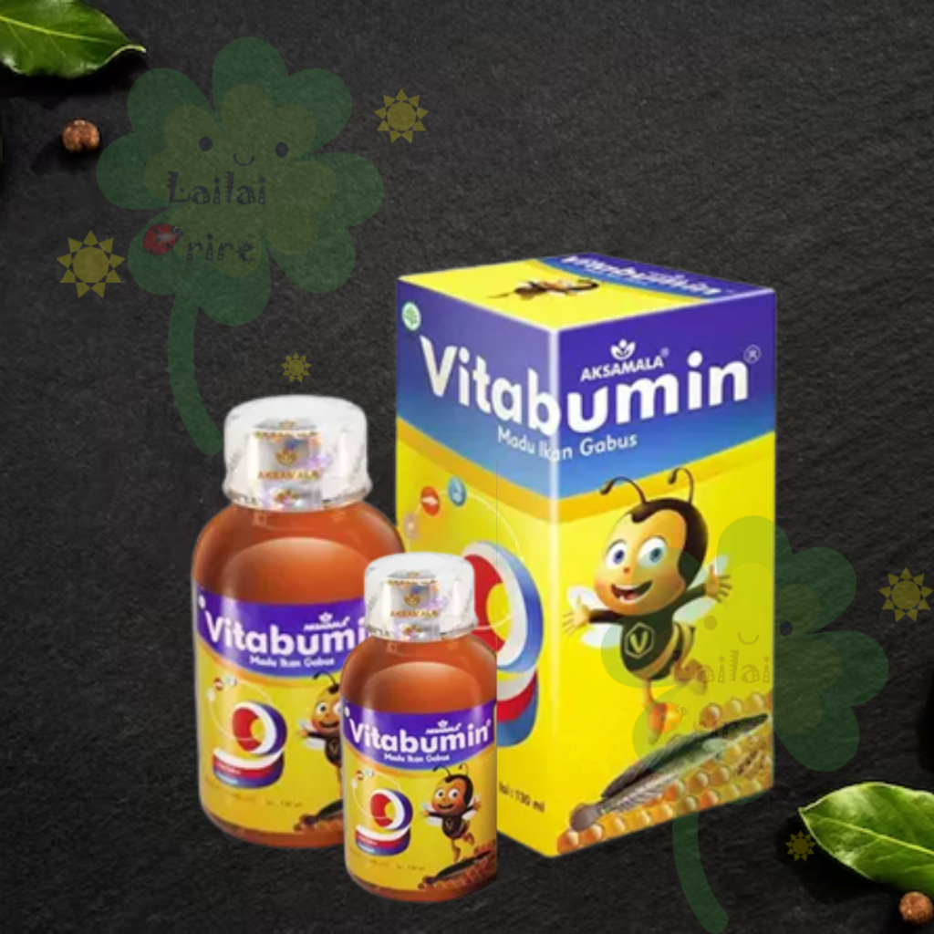 Jual VITABUMIN Madu Ekstrak Albumin Ikan Gabus Nutrisi Multivitamin Anak Nafsu Makan Asli ...