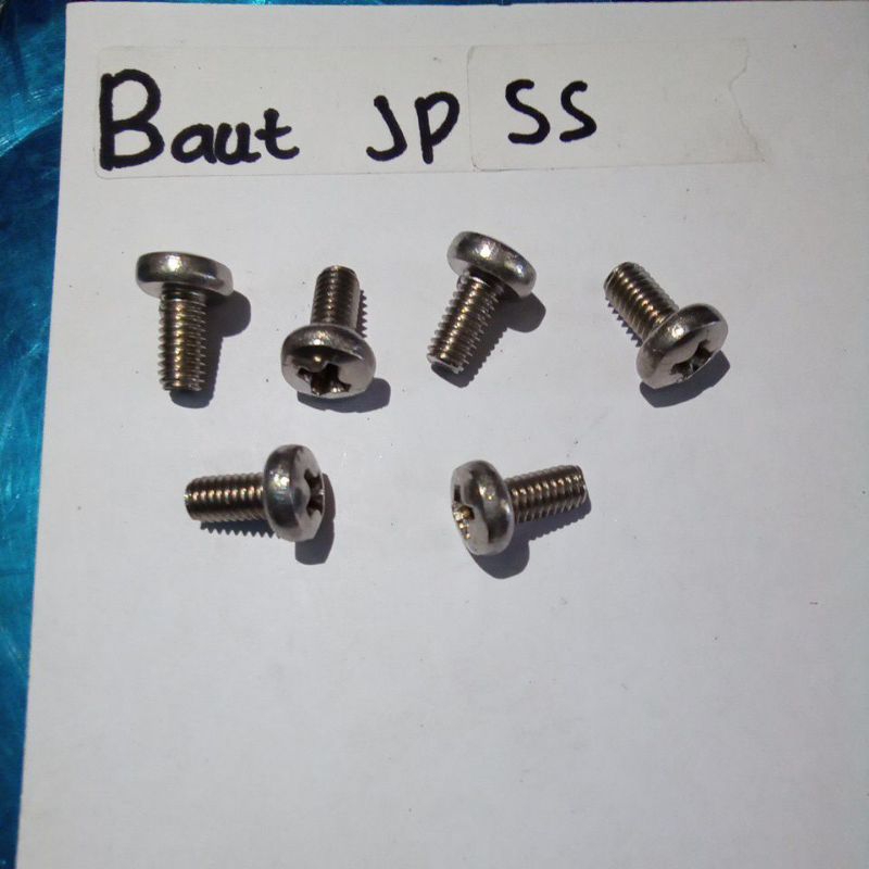 Jual Baut Obeng JP SS M4 x 8 | Shopee Indonesia