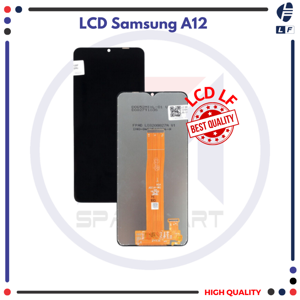 Jual LCD Samsung A12 / Seri SM-A125F / Seri SM-A127 / Fullset ...