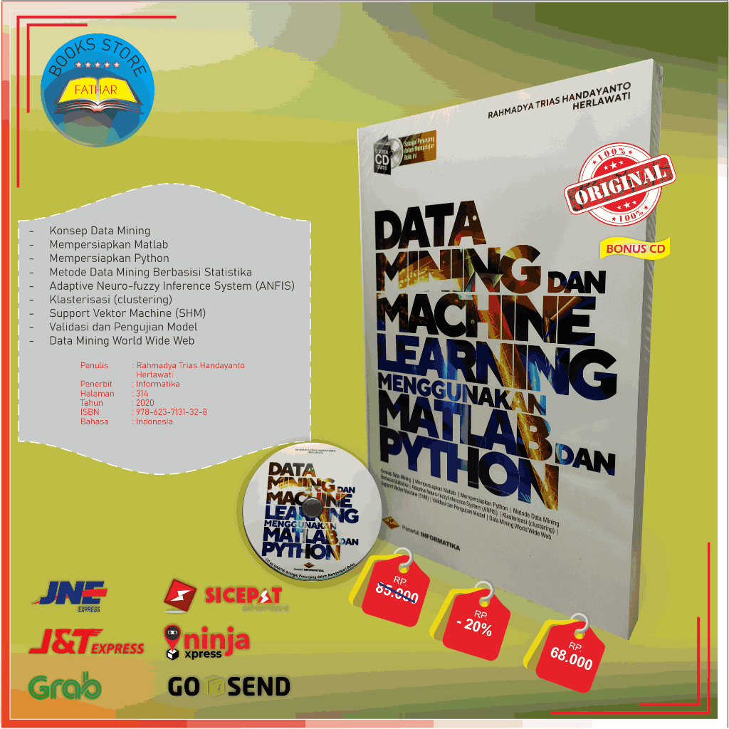 Jual Buku Data Mining dan Machine Learning Menggunakan Matlab dan ... Jual Buku Data Mining dan Machine Learning Menggunakan Matlab dan ...