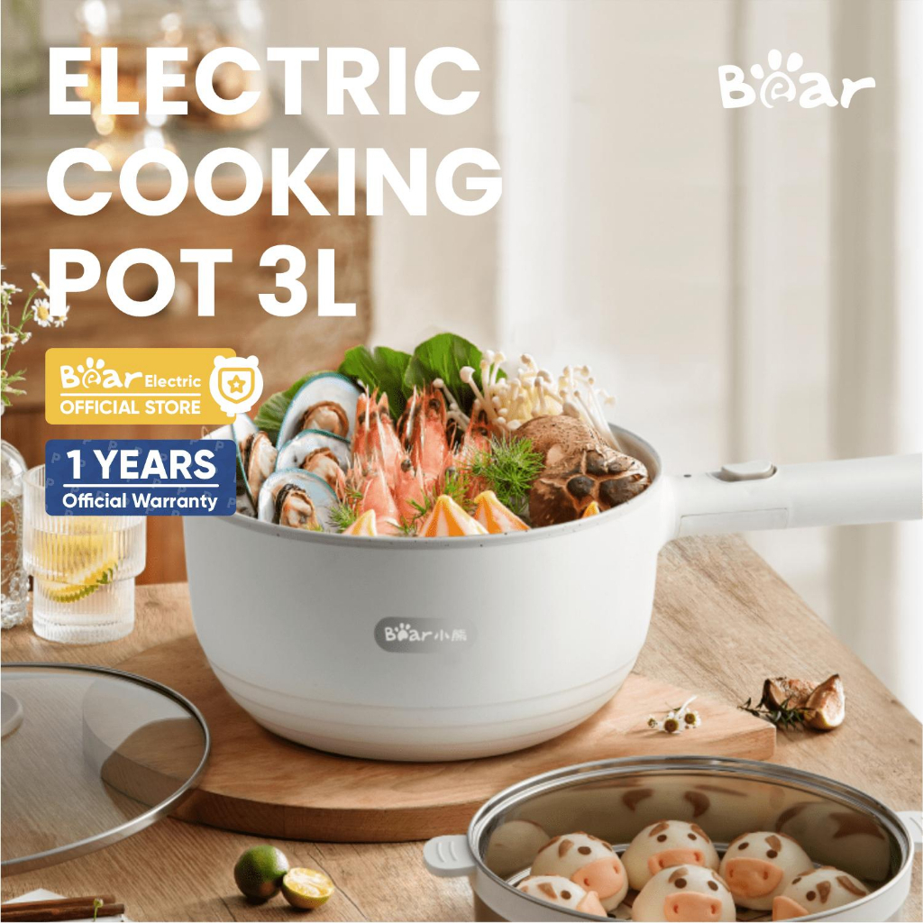 Jual BEAR | Electric Cooking Pot 3L | DRG-D30F9 | Shopee Indonesia