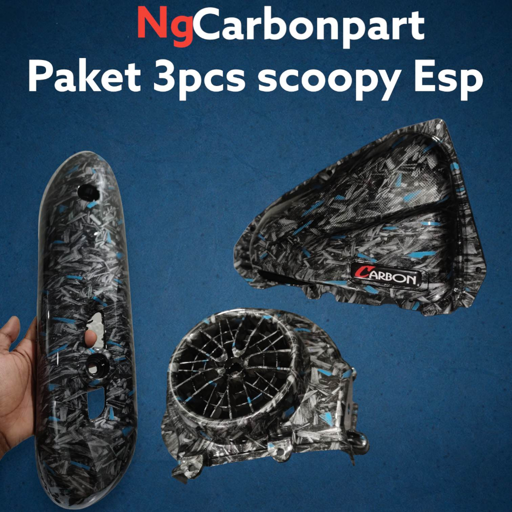 Jual (3pcs) FILTER KIPAS KNALPOT ESP SCOOPY NEW GRATIS ONGKIR BISA COD ...